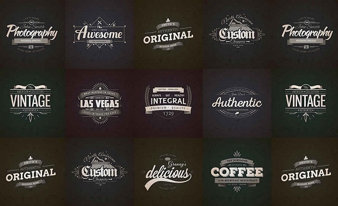 15+ Best Free Vintage Logo & Badge Templates [2026] | DesignDrizzle ...