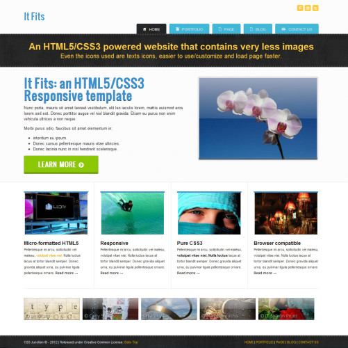 15+ Beautiful HTML5 and CSS3 Templates To Give Awesome Look To Your ...
