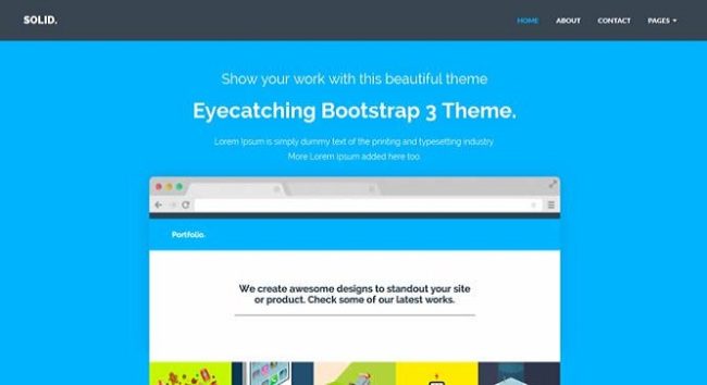 30 Free Responsive Bootstrap Templates & Themes