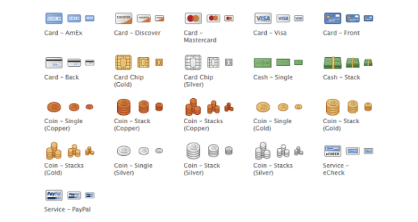 15+ Free Professionally Designed Credit Cards & Payment Method Icon ...