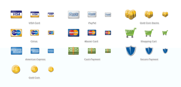 15+ Free Professionally Designed Credit Cards & Payment Method Icon ...