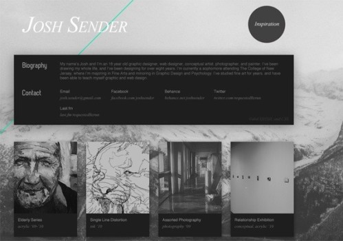 30+ New Examples of Creative One Page Website Design | DesignDrizzle ...