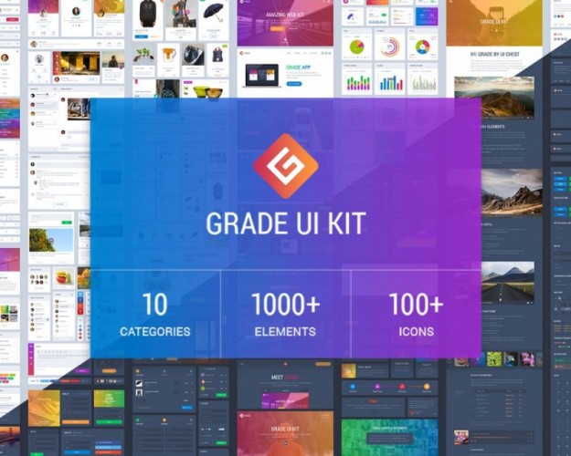 20+ Artistic Web UI Kits To Save Time and Money