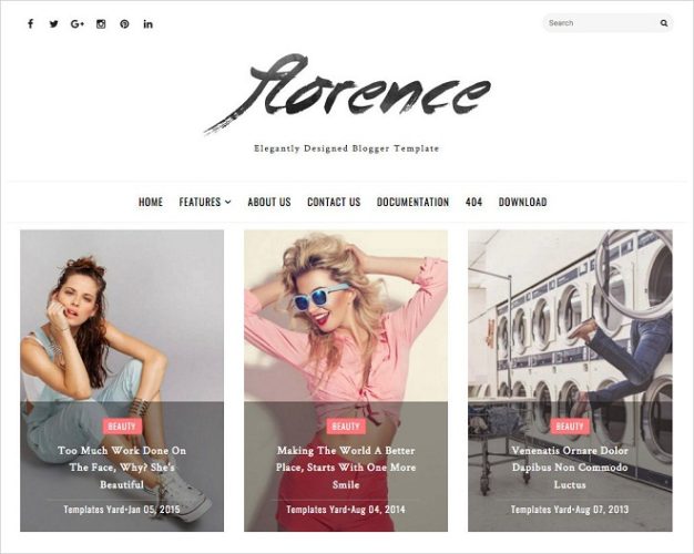 25+ Attractive Blogger Templates to Download [2018] | DesignDrizzle ...