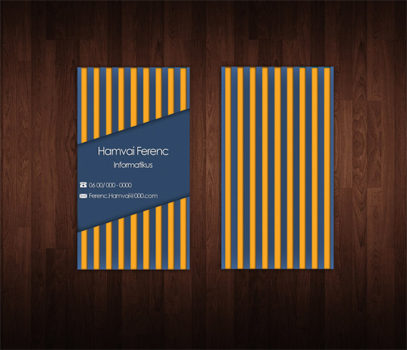 20+ Great Examples of Striped Business Card Designs | DesignDrizzle ...