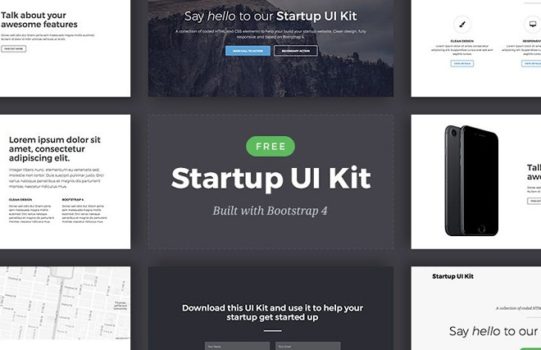 10+ Free Bootstrap 4 UI Kits | DesignDrizzle | Free Resources for Web ...