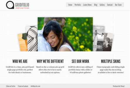 25 Simple and Eye-Catching Single-Page WordPress Themes | DesignDrizzle ...