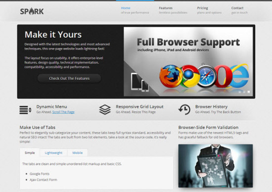 25 Simple and Eye-Catching Single-Page WordPress Themes | DesignDrizzle ...