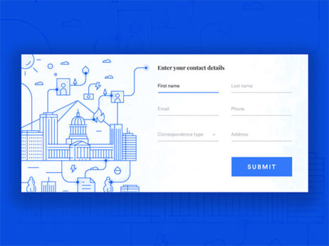 40 Stunning Sign Up Form Designs | DesignDrizzle | Free Resources for ...