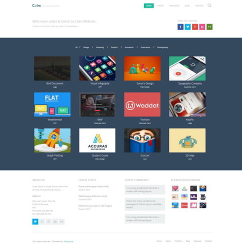 40+ Free Responsive HTML5 CSS3 Templates | DesignDrizzle | Free ...