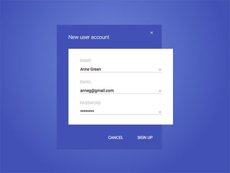 40 Stunning Sign Up Form Designs | DesignDrizzle | Free Resources for ...