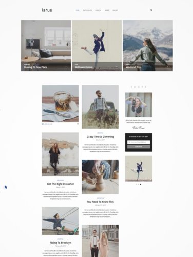 40 Best Premium Personal Blog WordPress Themes | DesignDrizzle | Free ...