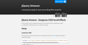 10 jQuery Plugins For Designers to Create Amazing CSS3 Animations | DesignDrizzle | Free ...