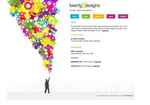 30+ New Examples of Creative One Page Website Design | DesignDrizzle ...