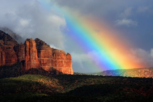 30+ Beautiful Examples of Rainbow Photography | DesignDrizzle | Free ...