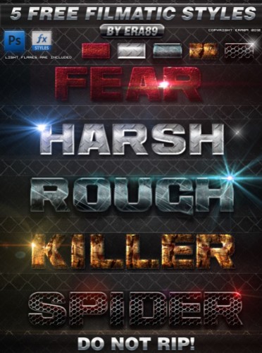 Showcase of 30 Free Beautiful Photoshop Styles For Designers ...