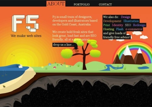 30+ New Examples of Creative One Page Website Design | DesignDrizzle ...