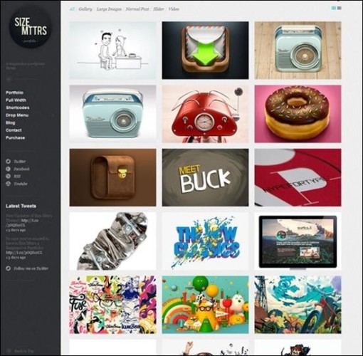 50 Beautiful Grid-Based WordPress Themes | DesignDrizzle | Free ...