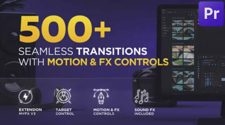 The 20+ Best Premiere Pro Transition Packs [2025] | DesignDrizzle | Free Resources for Web ...