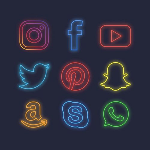20 Free Modern Social Media Icons Sets | DesignDrizzle | Free Resources ...
