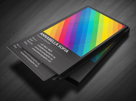 20+ Great Examples of Striped Business Card Designs | DesignDrizzle ...