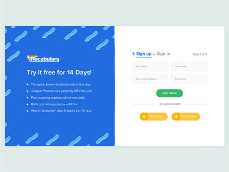 40 Stunning Sign Up Form Designs | DesignDrizzle | Free Resources for ...