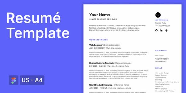 Best Free Figma Resume Templates for Designers in 2025
