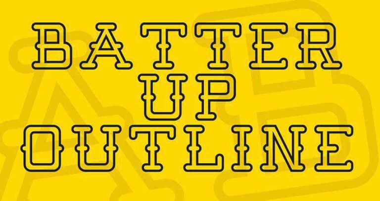 20+ Best Free Outline Fonts for Designers[2025] | DesignDrizzle | Free ...