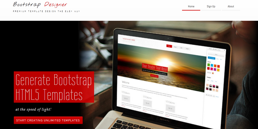 10 Great Bootstrap Design Tools For Web Designers and Developers 2014 ...