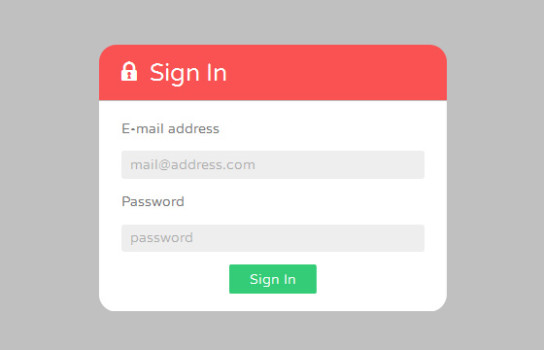 30+ Free HTML5 And CSS3 Login, Sign-Up Forms | DesignDrizzle | Free Resources for Web Designers ...