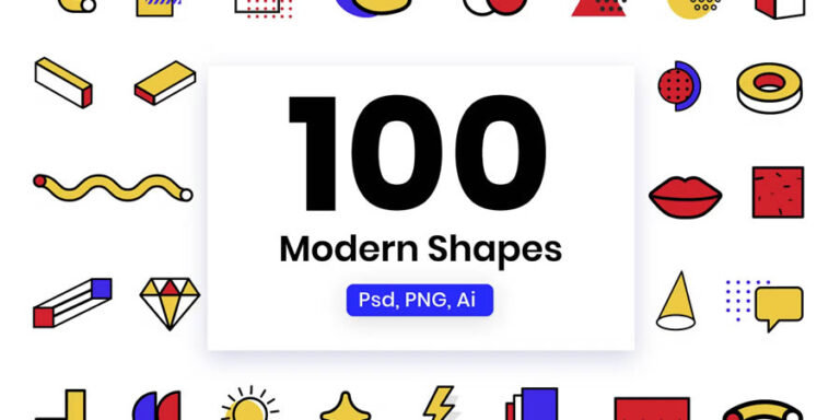 20+ Best Free Custom Shapes (CSH) for Photoshop | DesignDrizzle | Free ...