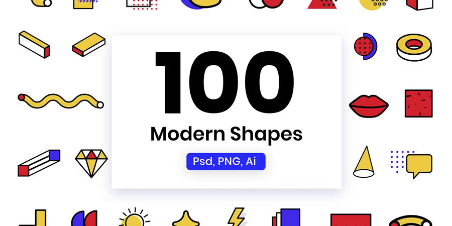 20+ Best Free Custom Shapes (CSH) for Photoshop | DesignDrizzle | Free ...