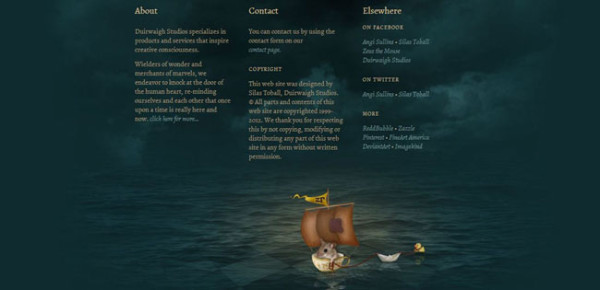 10 Examples of Most Engaging & Perfect Ending Website Footer Design ...