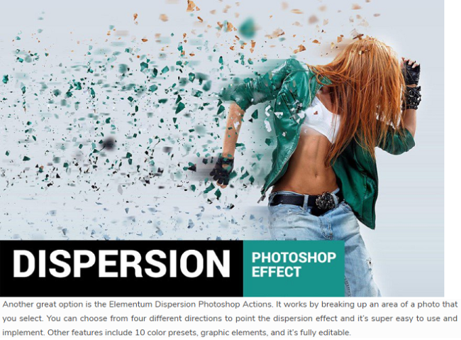 15 Best Photoshop Actions To Create Spectacular Dispersion Effects ...