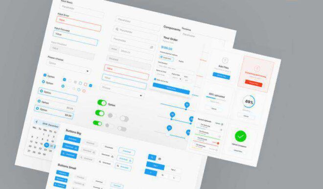 35+ Free Web & Mobile UI Templates for Figma | DesignDrizzle | Free ...