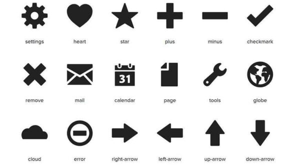 25+ Best Free Icon Fonts for UI Design [2025] | DesignDrizzle | Free ...