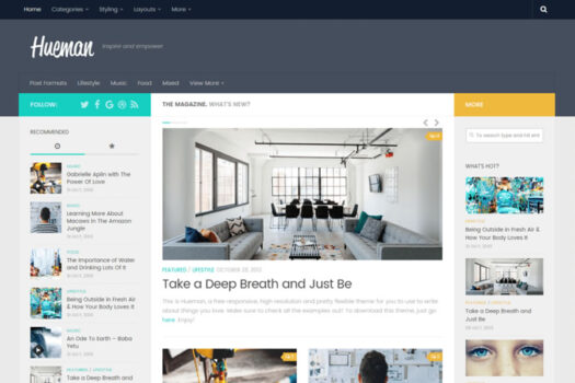 20+ Best Free Magazine & News WordPress Themes (2025) | DesignDrizzle | Free Resources for Web ...