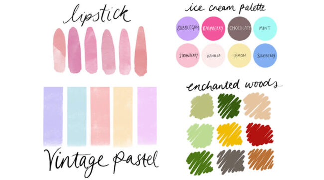 15 Free Procreate Color Schemes & Swatches to Simplify Your Color Selection Process ...