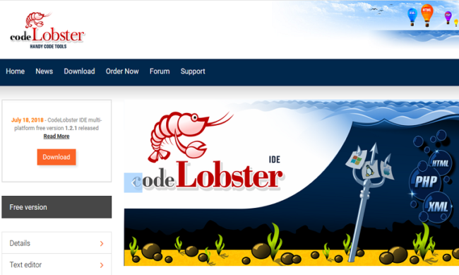 Codelobster Ide Free Editor For Javascript Css Php And Html Designdrizzle Free Resources