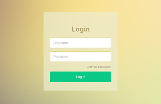 30+ Free HTML5 And CSS3 Login, Sign-Up Forms | DesignDrizzle | Free ...