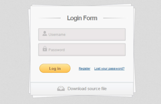 30+ Free HTML5 And CSS3 Login, Sign-Up Forms | DesignDrizzle | Free ...