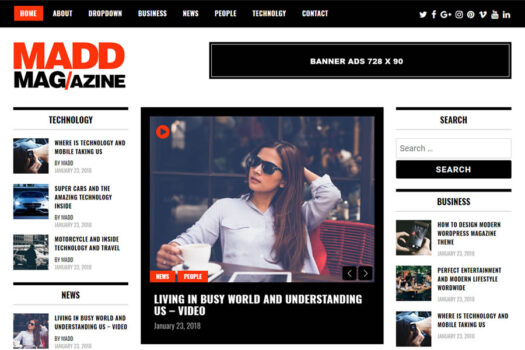 20+ Best Free Magazine & News WordPress Themes (2025)