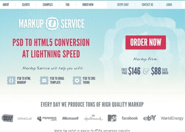 Top 10 PSD to HTML Conversion Service Providers | DesignDrizzle | Free ...