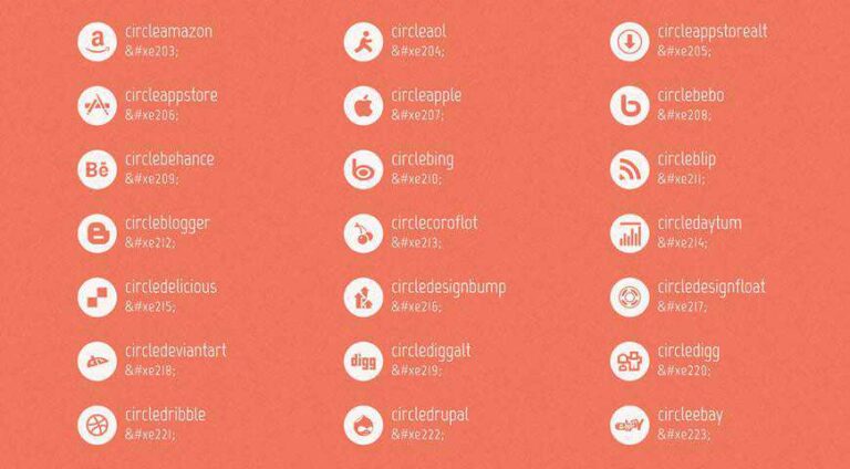 25+ Best Free Icon Fonts for UI Design [2025] | DesignDrizzle | Free ...