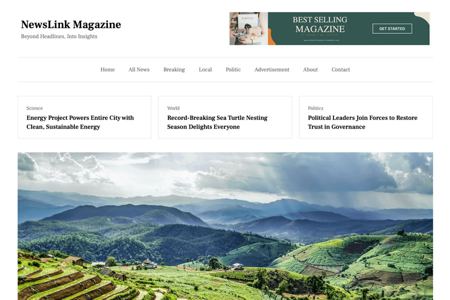 20+ Best Free Magazine & News WordPress Themes (2025) | DesignDrizzle ...