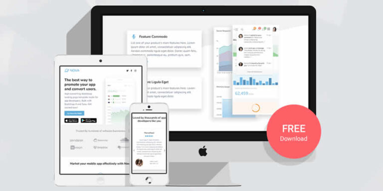 40+ Free Responsive Web Layout HTML Templates [2023] | DesignDrizzle ...