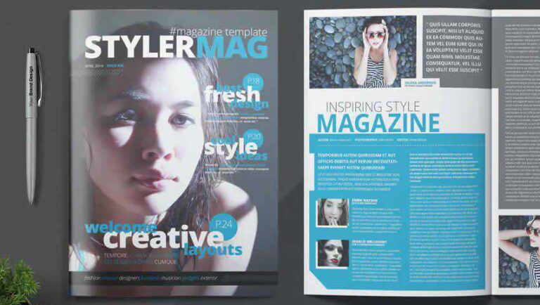 25+ Best Free Magazine & Editorial Layout Templates for InDesign [2025 ...
