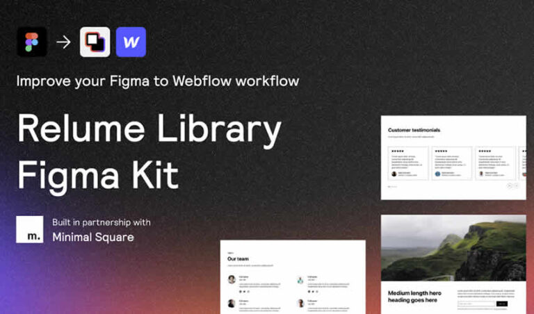 35+ Free Web & Mobile UI Templates for Figma | DesignDrizzle | Free ...
