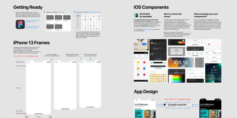 35+ Free Web & Mobile UI Templates for Figma | DesignDrizzle | Free ...