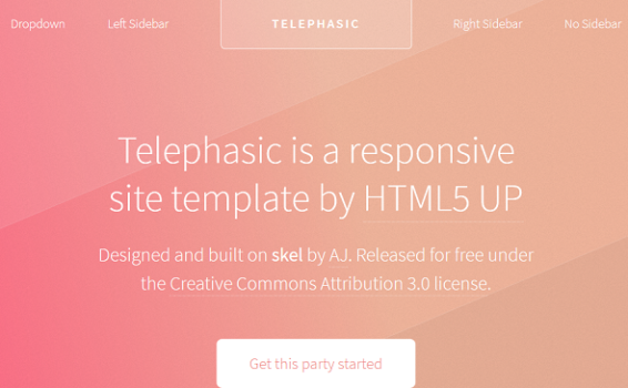 40+ Free Responsive HTML5 CSS3 Templates | DesignDrizzle | Free ...